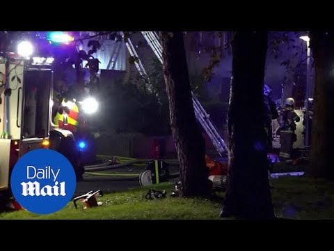 Gothenburg explosion: Fire services on the scene in Sweden after blast ...