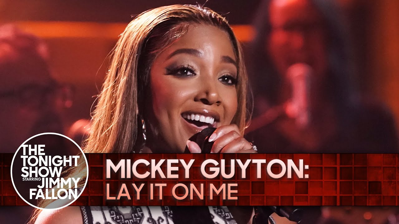 Mickey Guyton: Lay It on Me | The Tonight Show Starring Jimmy Fallon ...