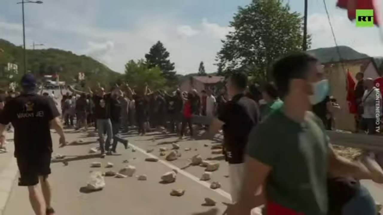 Protests erupt in Montenegro ahead of Orthodox leader's inauguration ...