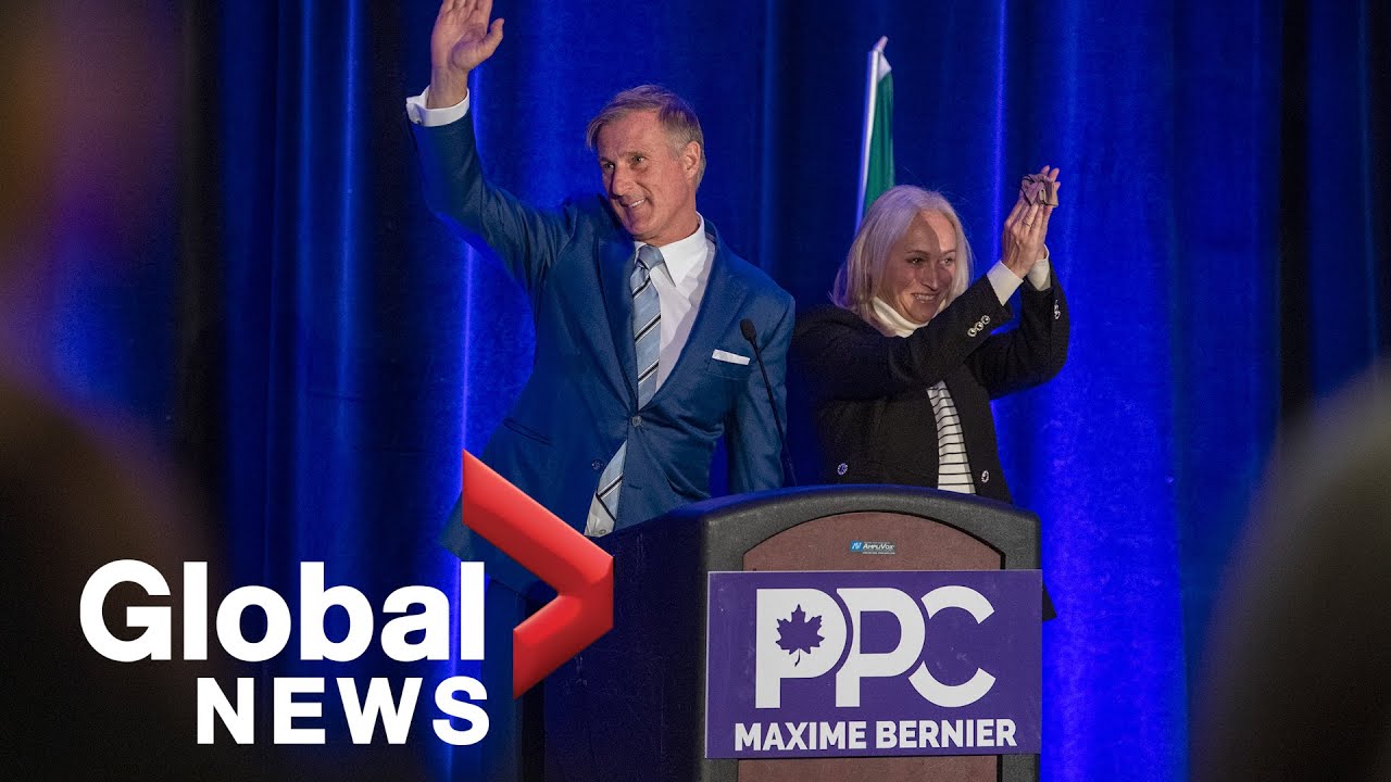 Canada election: Maxime Bernier of PPC loses own riding, speaks of ...