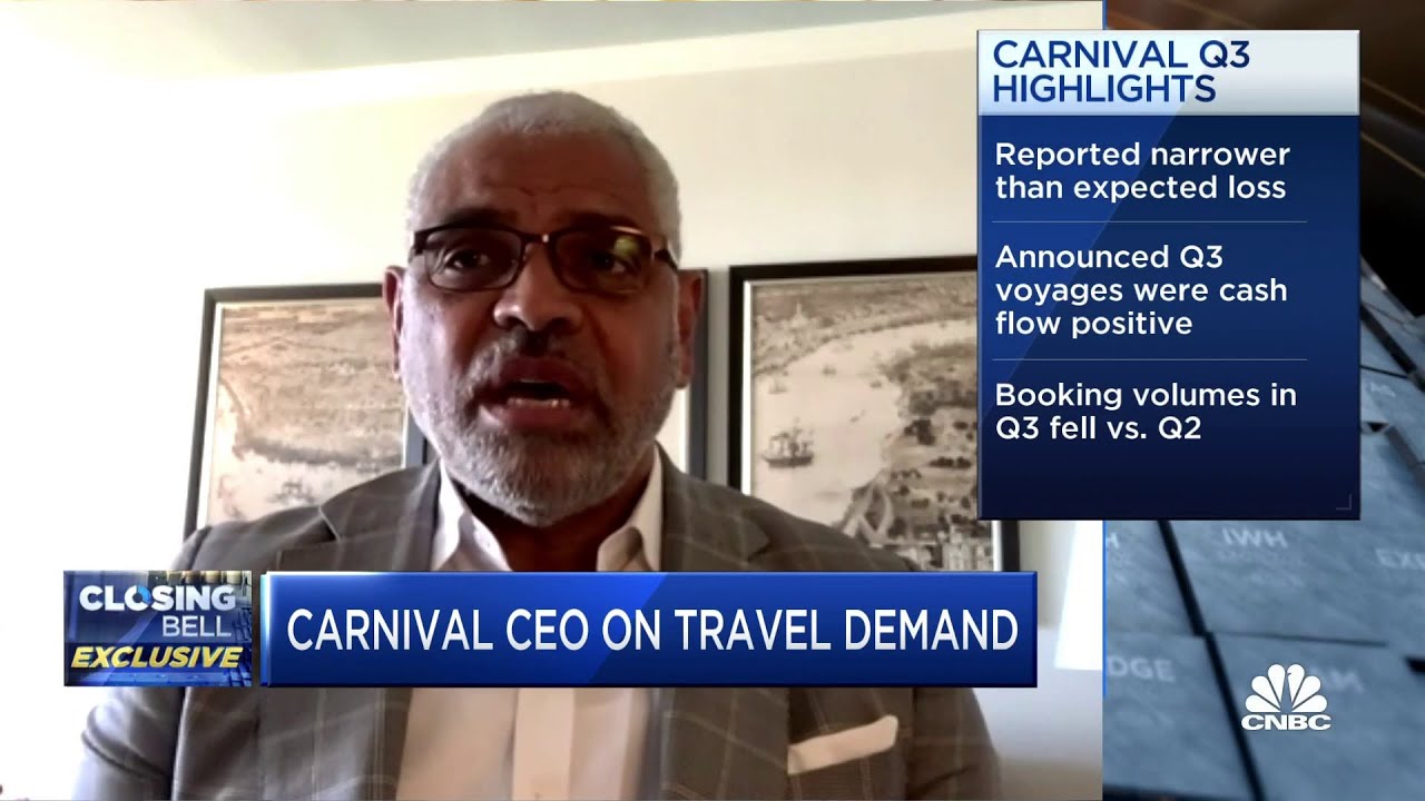 Carnival CEO expects to have full cruise fleet out by next summer - The ...