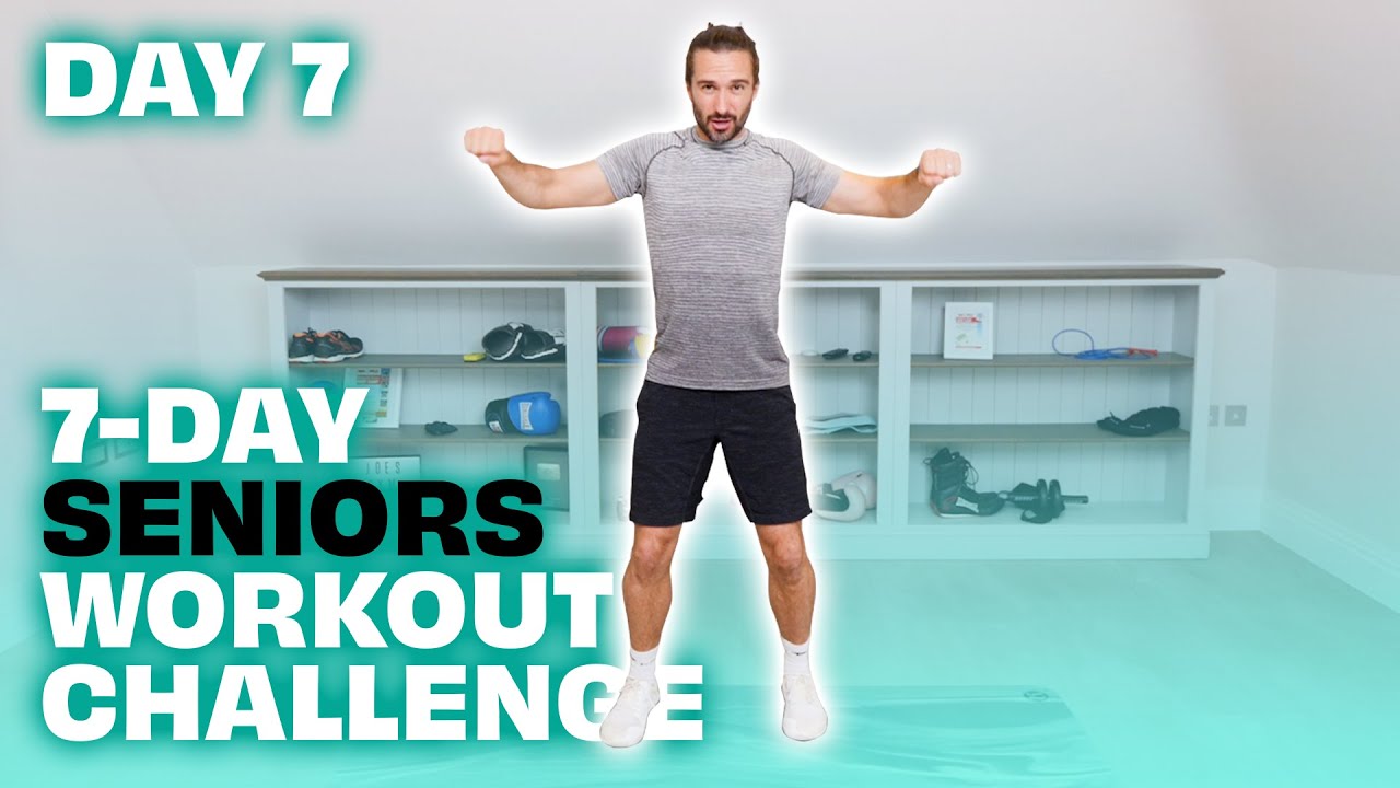 7-Day Seniors Workout Challenge | Day 7 | The Body Coach TV - The ...