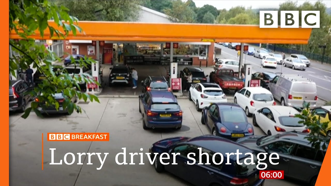 Government working on temporary visa scheme - Lorry driver shortage @BBC News live 🔴 BBC - The ...