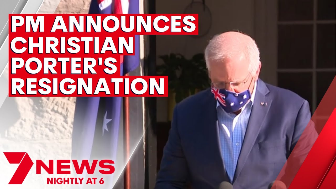 Christian Porter resigns, Anthony Albanese says Porter is still in ...