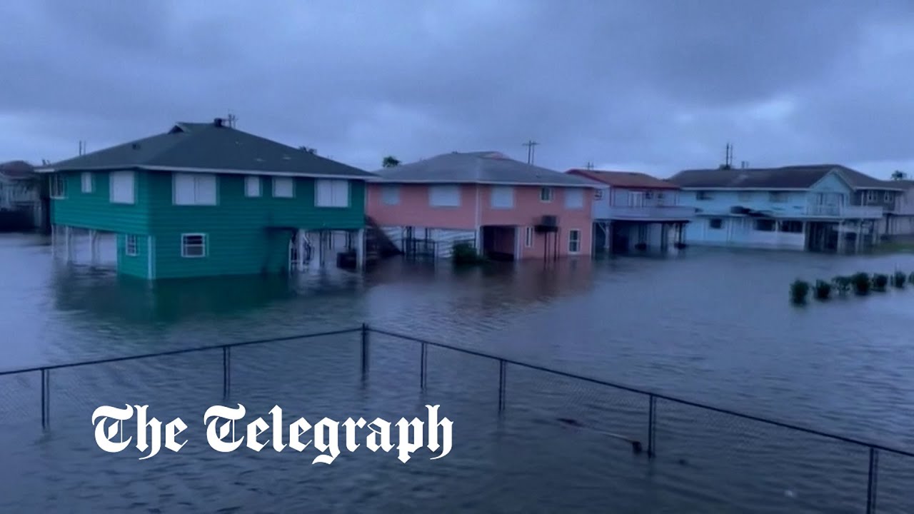 Hurricane Nicholas floods parts of Texas leaving homes damaged and ...