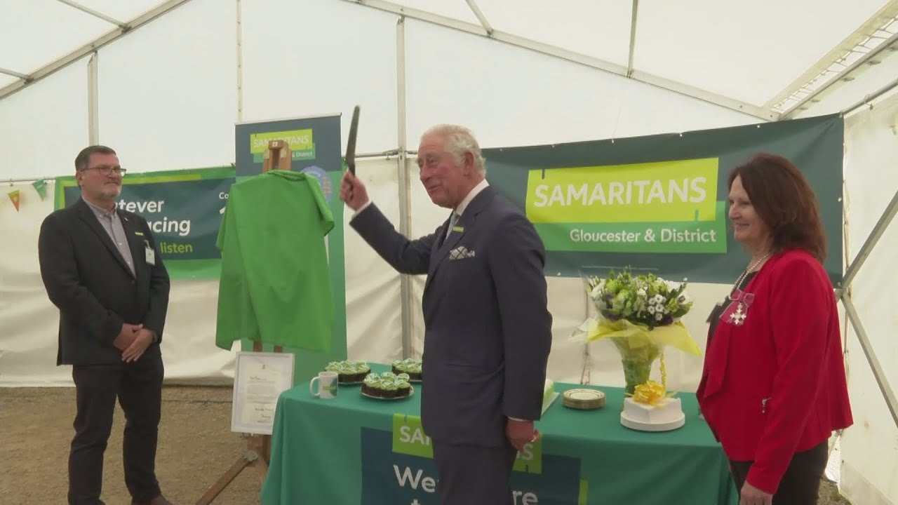 Charles has tea and cake to commemorate Samaritans' 50th - The Global ...