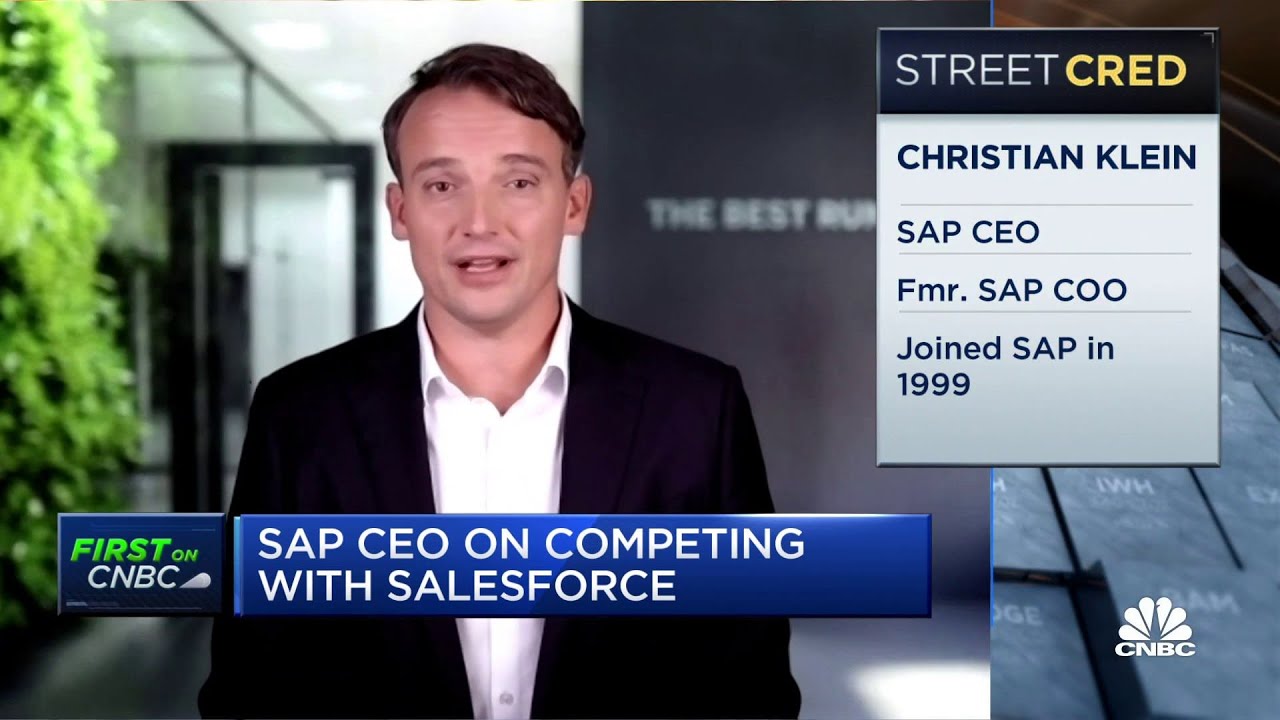 SAP CEO on competition with Salesforce and where the company's headed ...