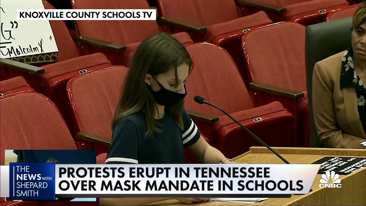 Tennessee protests over mask mandates catch students in the middle ...