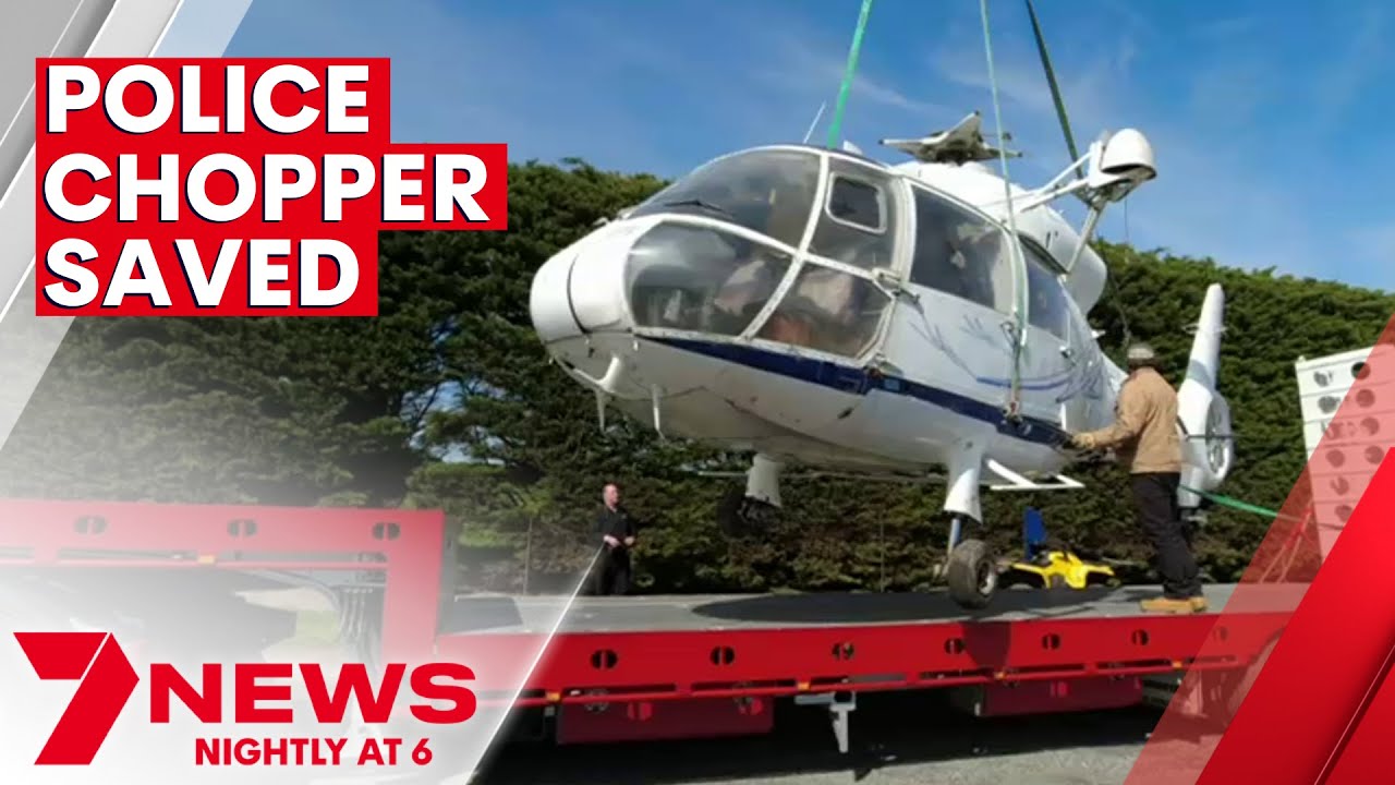 Victoria’s first police chopper saved from becoming scrap metal | 7NEWS ...