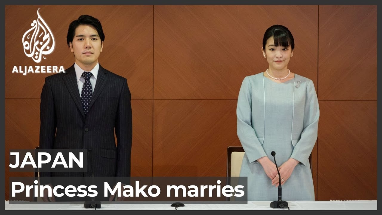 Japan's Princess Mako marries commoner, gives up royal title - The ...