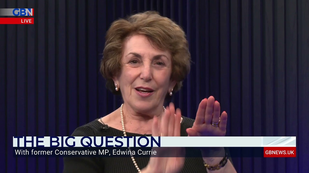 Edwina Currie, former Conservative MP, gives her opinion of Rishi Sunak ...