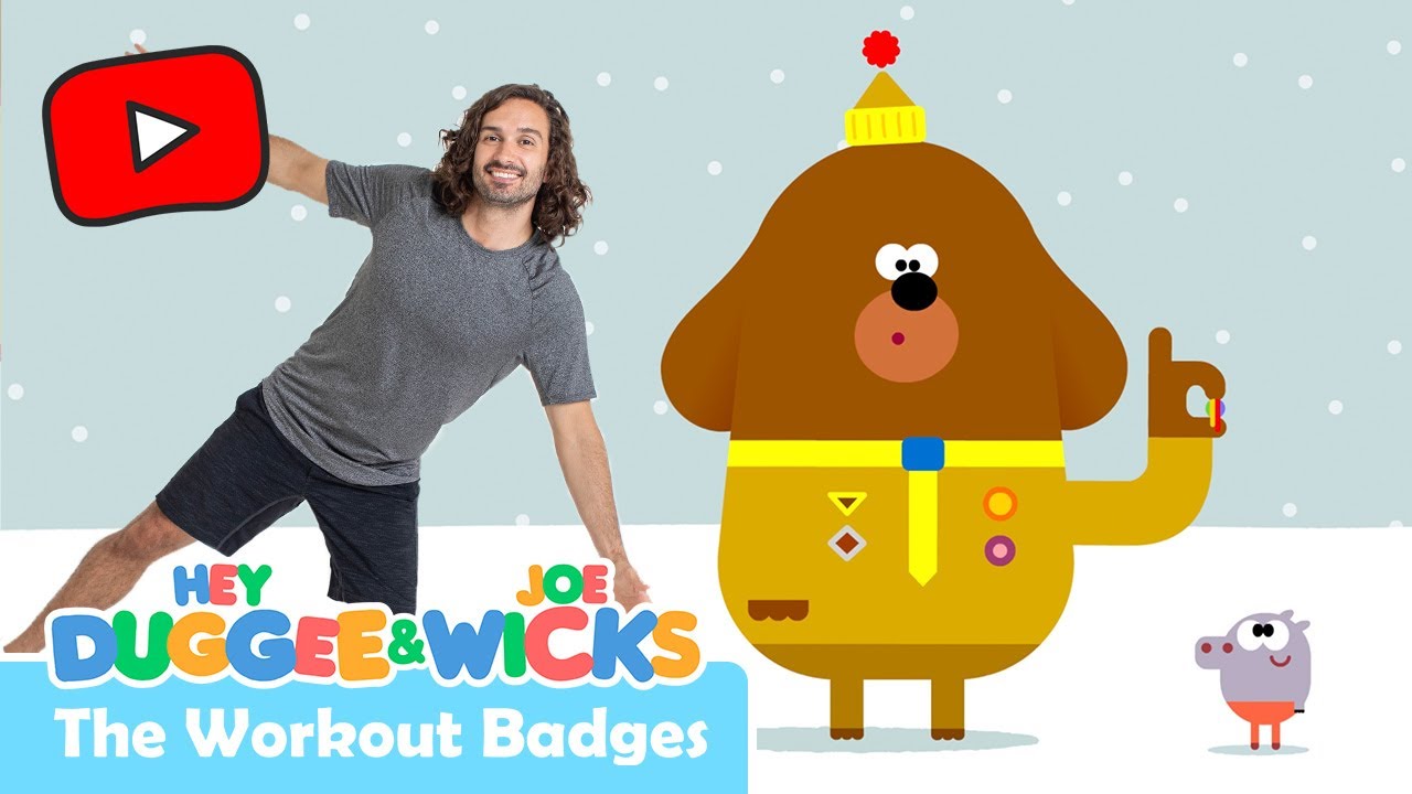 Hey Duggee & Joe Wicks: The Ice Skating Badge | The Workout Badges ...
