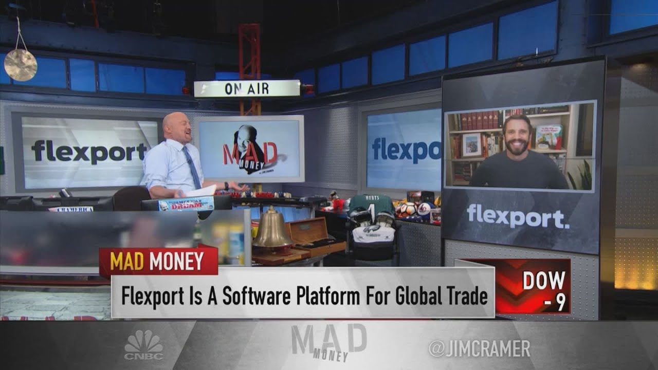 Flexport CEO Ryan Petersen tells Cramer the shipping backlog is not ...