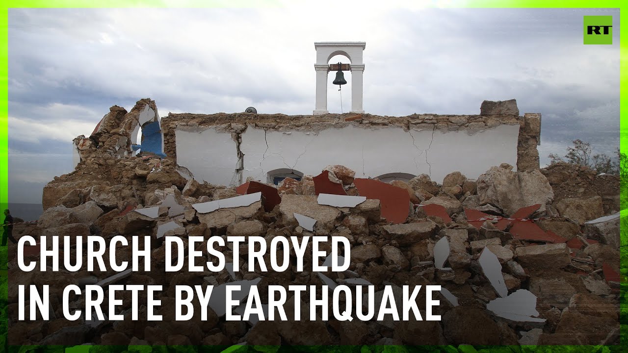 Church destroyed by earthquake in Greece - The Global Herald