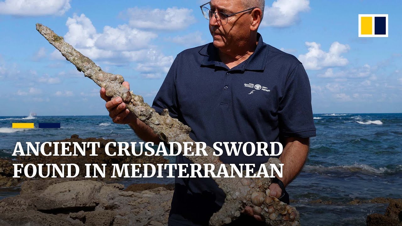 Israeli diver finds 900-year-old crusader sword in ‘perfect condition ...