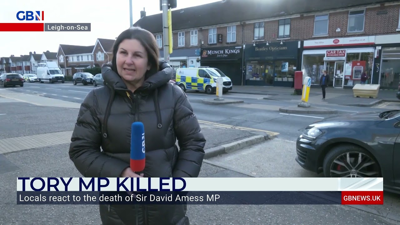 Sir David Amess: Constituents speak to GB News reporter Ellie Costello ...
