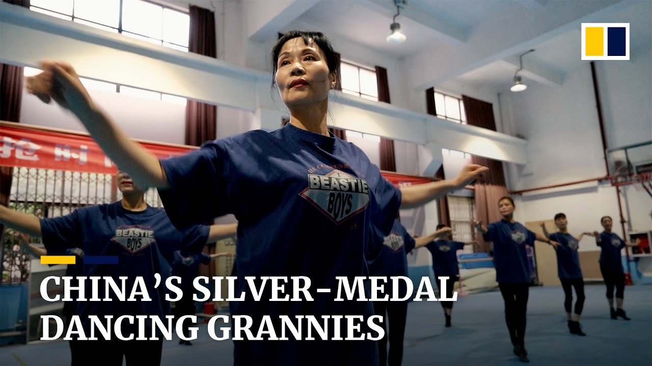 The Chinese square-dancing grannies who took silver at the National ...