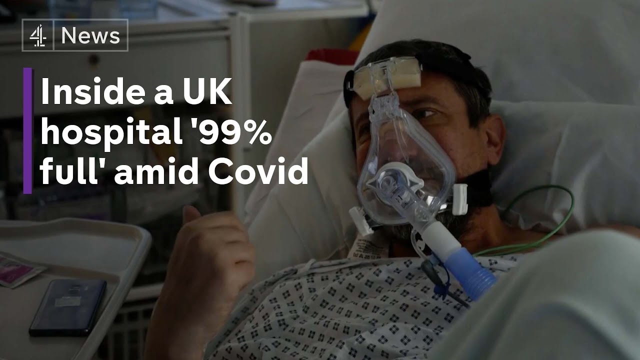 Inside a UK hospital 'nearly 99% full' amid Covid fears - The Global Herald