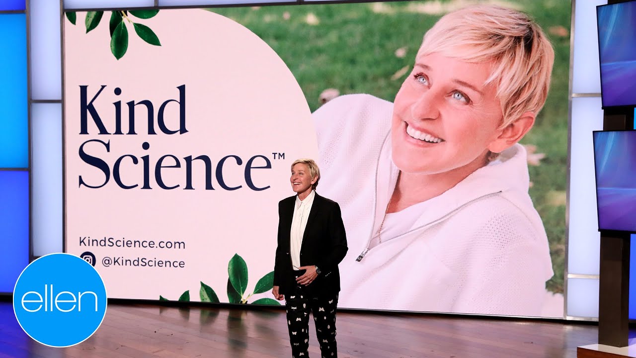 Ellen Announces Her Skincare Line Kind Science! - The Global Herald