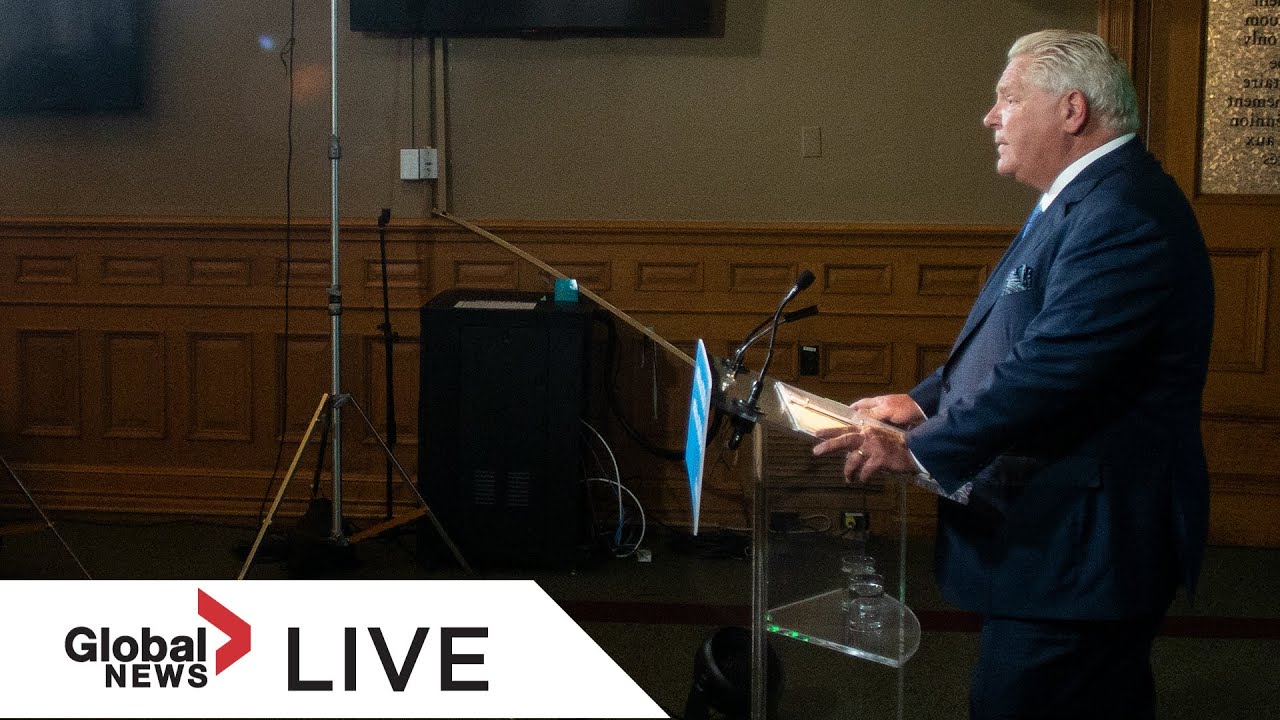 COVID-19: Ontario Premier Ford makes announcement as QR codes roll out ...