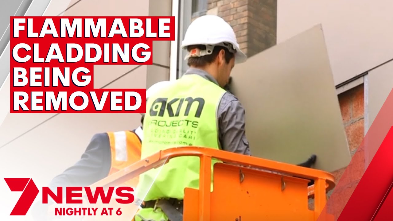 Flammable cladding from NSW buildings is being removed | 7NEWS - The ...