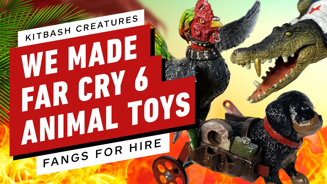 Far Cry 6: How To Build “Fangs for Hire” Models - Kitbash Creatures ...