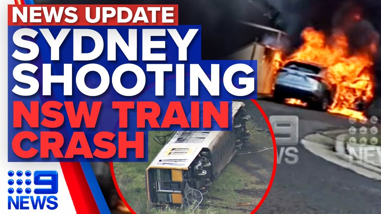Two dead in Sydney daylight shooting, NSW train crash | 9 News ...