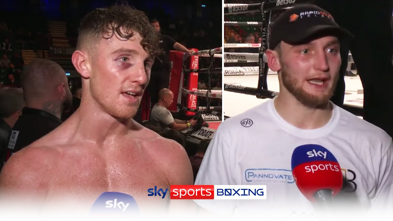 "It's what we live for!" | Brad Rea & Jez Smith react to their fight of ...