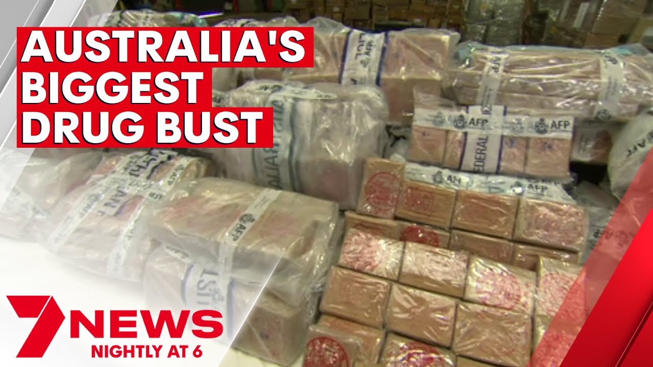 Authorities make Australia’s largest drug bust in Port Melbourne ...