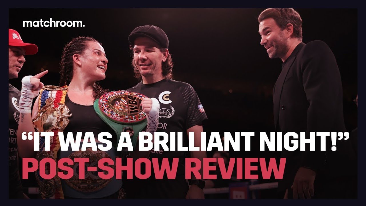 Eddie Hearn reviews Cameron-McGee, Babic-Molina, Fisher-Terrero ...
