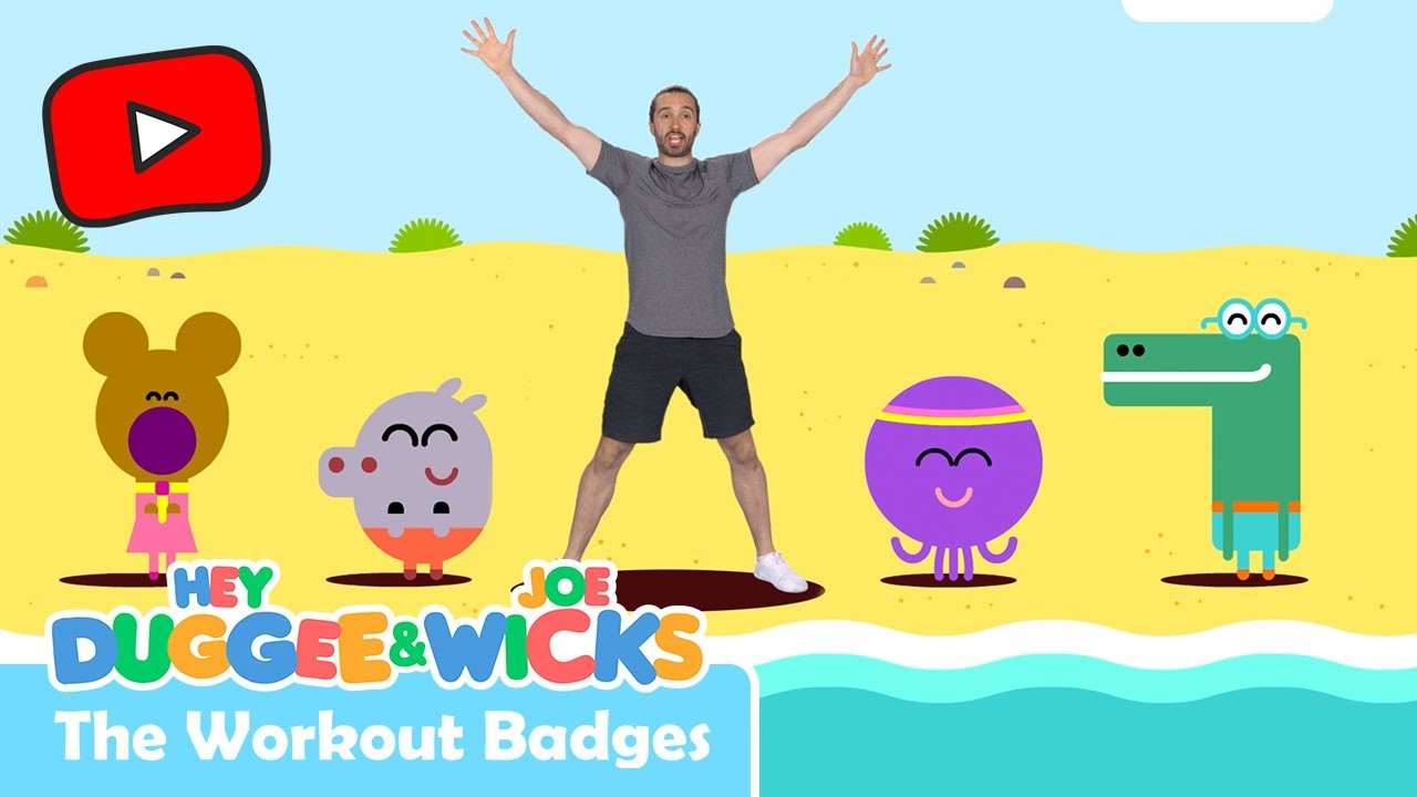 Hey Duggee & Joe Wicks: The Star Jump Badge | The Workout Badges - The ...