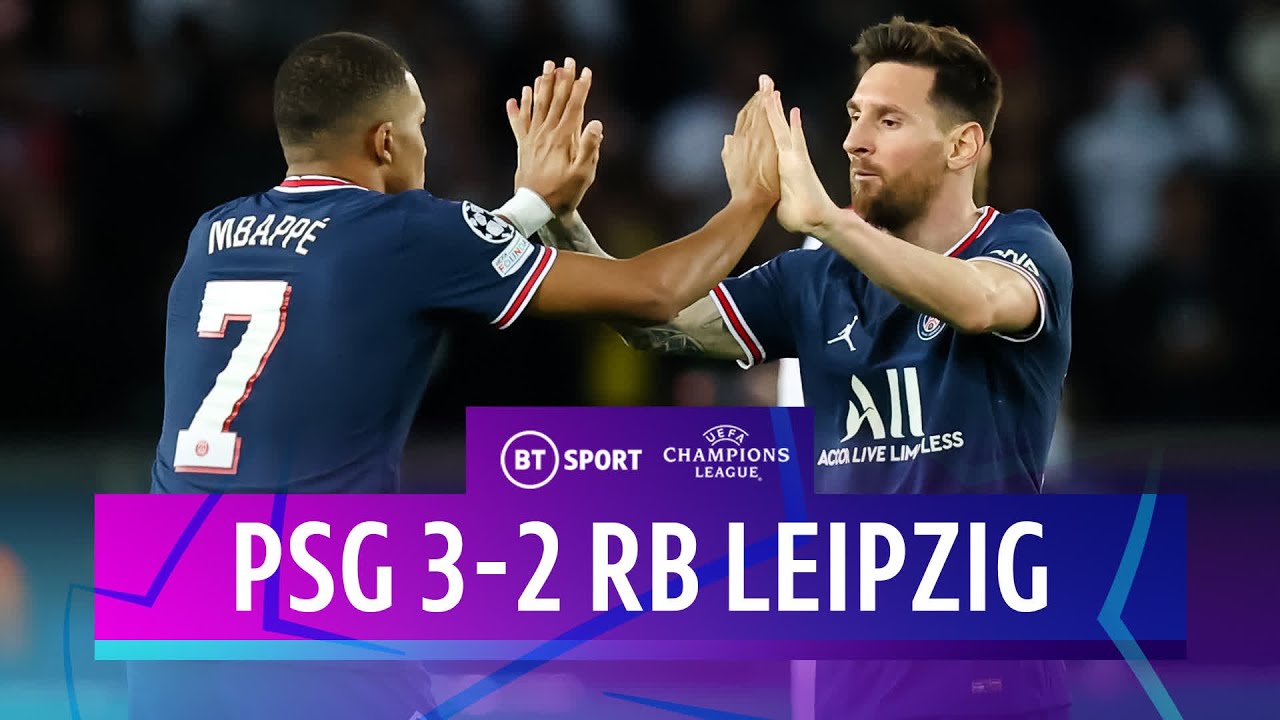 PSG vs RB Leipzig (3-2) | Messi magic turns game on its head! | UEFA ...