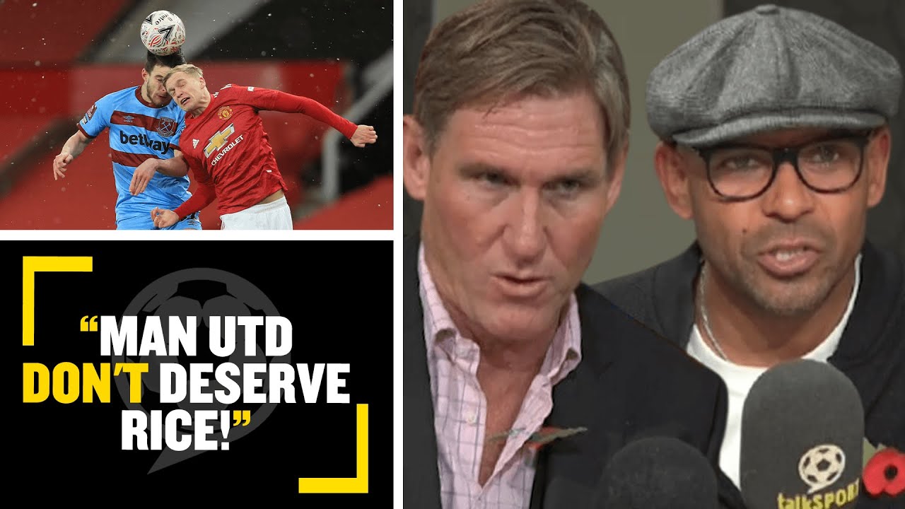 "MAN UTD DON'T DESERVE RICE!" Simon Jordan & Trevor Sinclair debate the ...