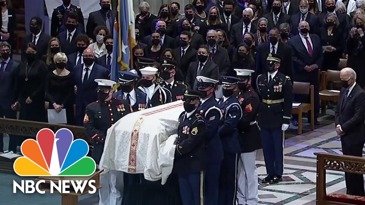 Watch As Military Honor Guard Carries Colin Powell’s Casket Into ...