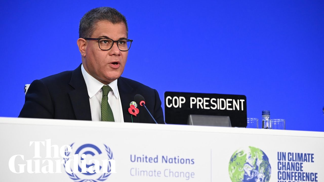 Cop26 president Alok Sharma chairs the closing plenary – watch live ...
