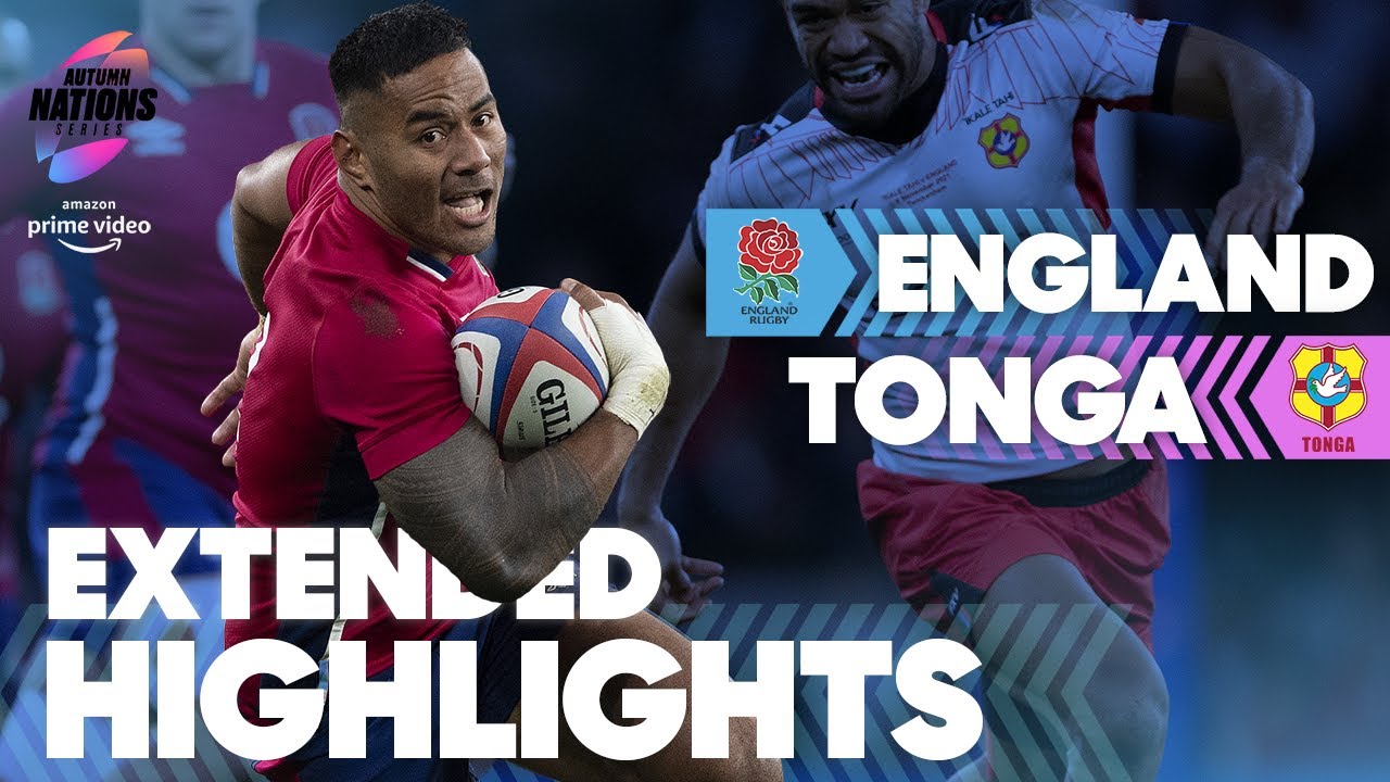 England 69-3 Tonga | Extended Highlights | Autumn Nations Series 2021 ...