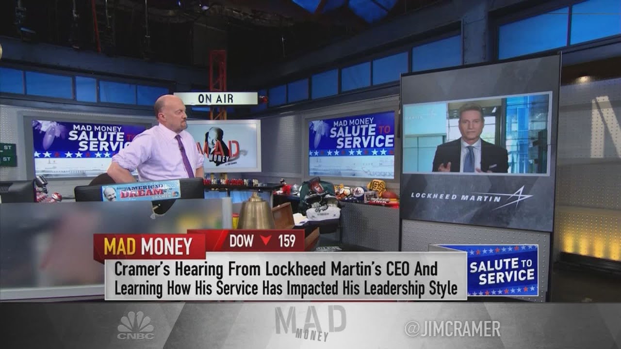 Lockheed Martin CEO discusses the company's partnership with Nvidia to ...