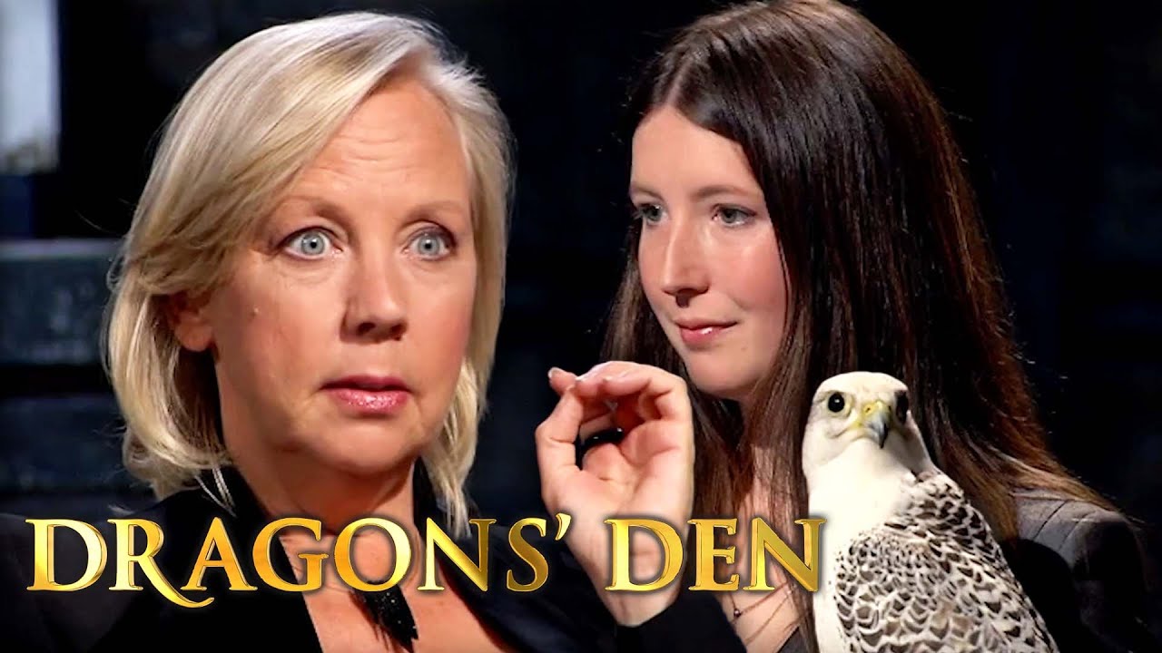 Dragons Enchanted by Layla’s Commitment to Falconry | Dragons’ Den ...
