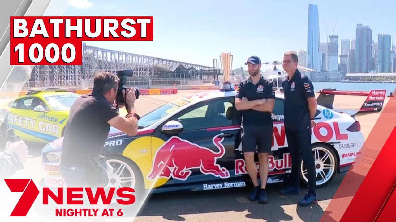 Bathurst 1000 champions deliver Peter Brock Trophy at Sydney launch ...