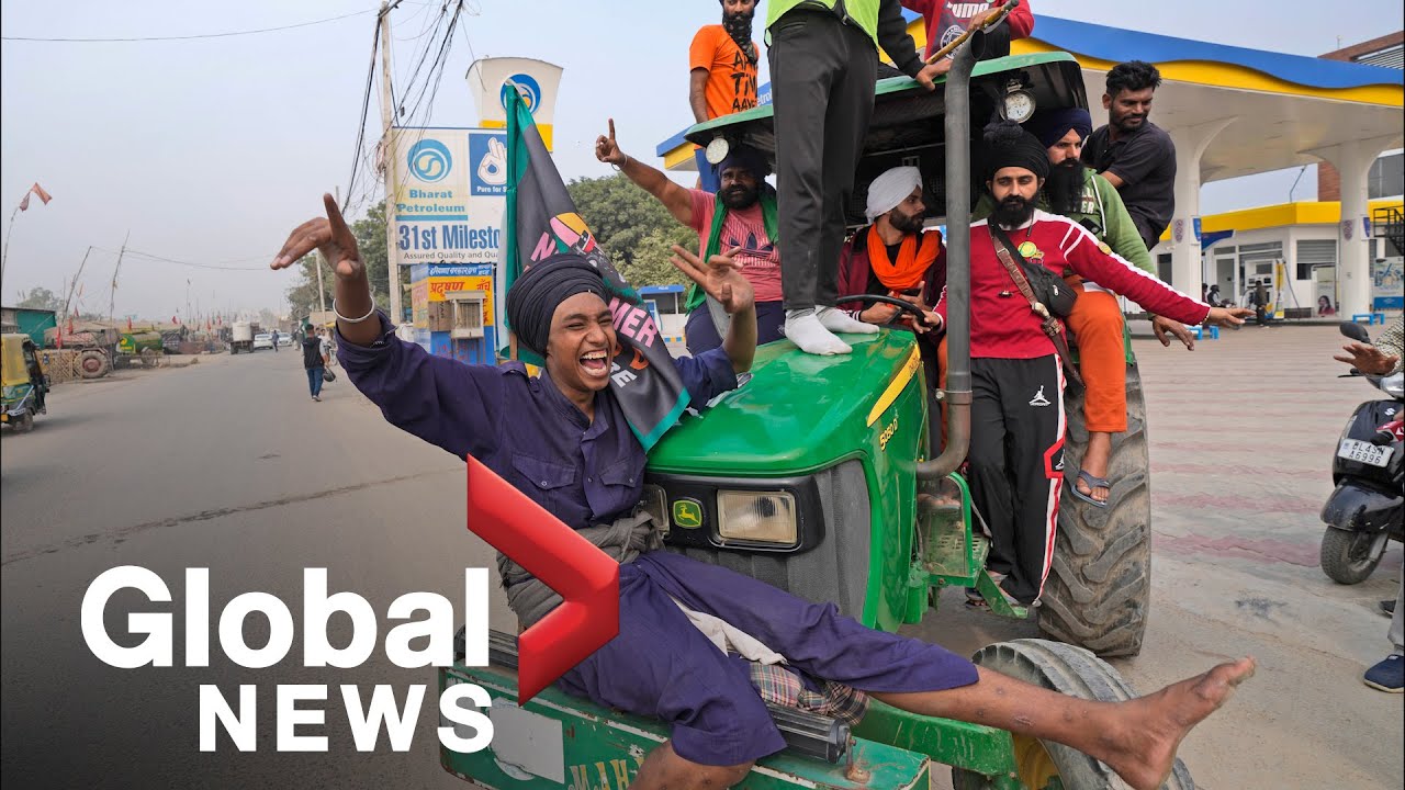 India's farmers celebrate after repeal of controversial agriculture ...