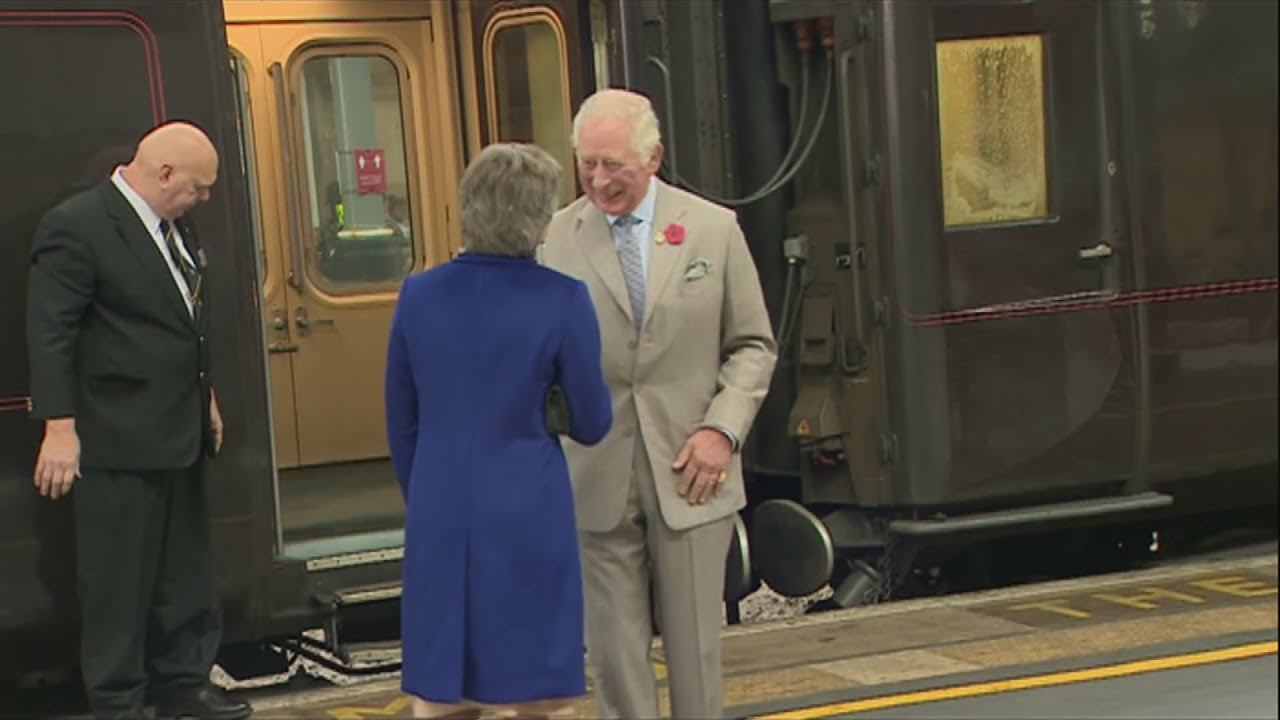 Prince Charles arrives in Newcastle by train - The Global Herald