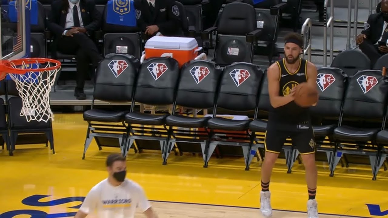 Klay Thompson Back On Court & Can’t Miss a Shot 👀 - The Global Herald