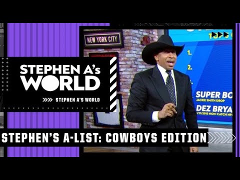 Stephen’s A-List: Top 5 moments in Cowboys history 🤠| Stephen A.’s ...