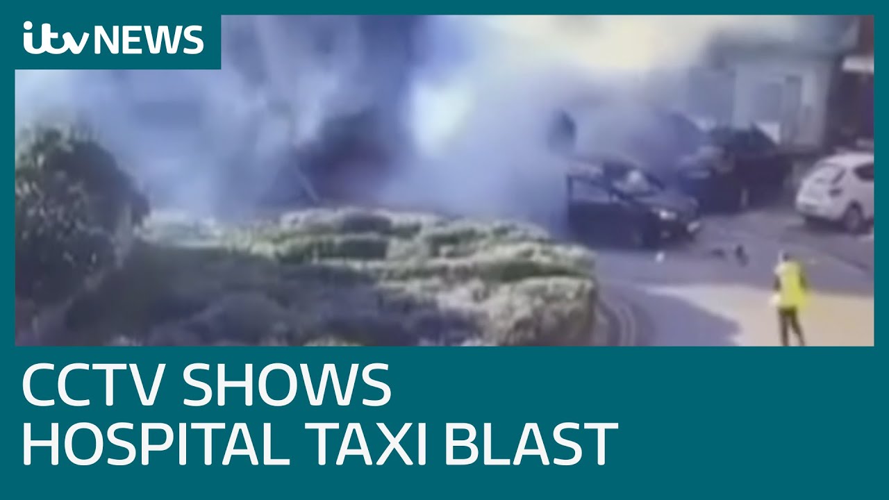 Liverpool explosion: CCTV shows moment of taxi blast outside hospital ...
