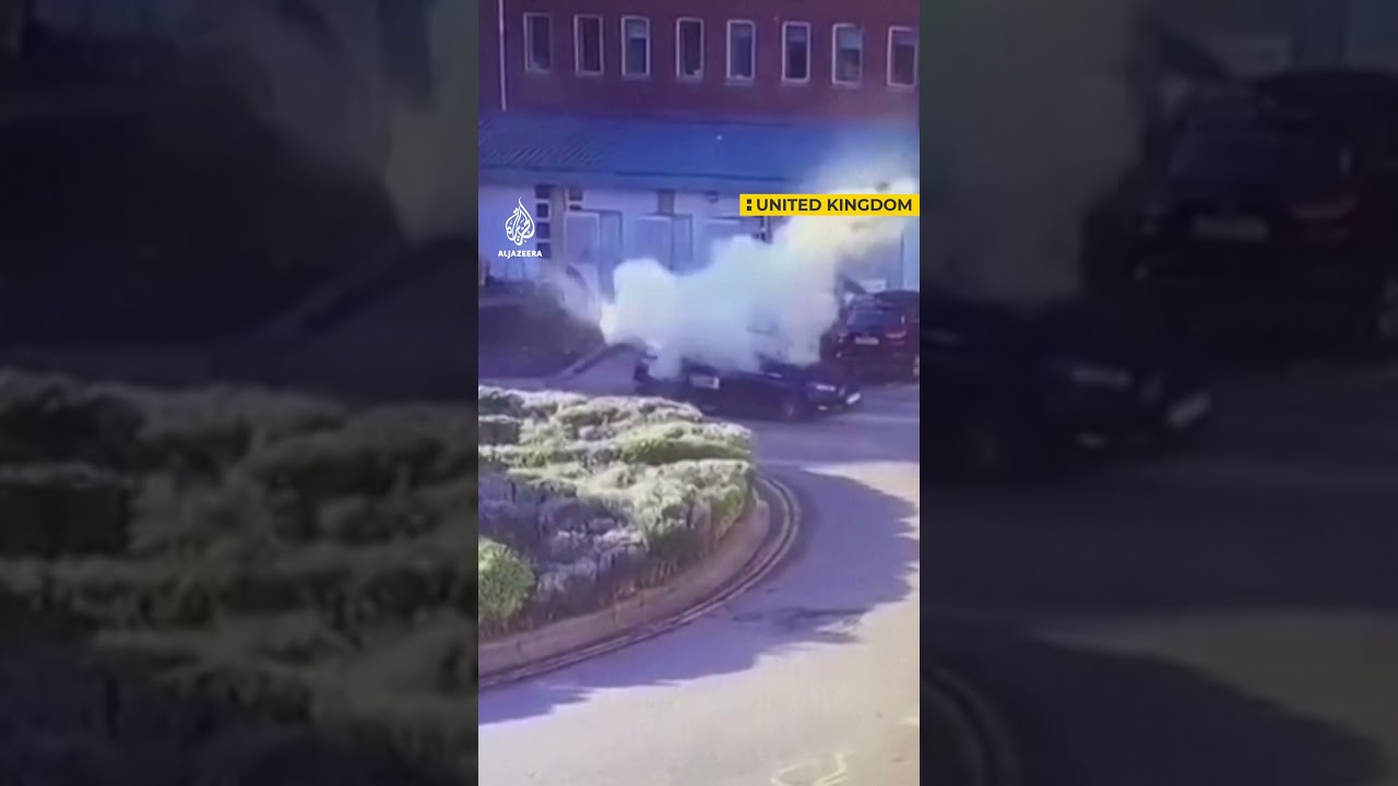 CCTV Shows Taxi Exploding at Liverpool Hospital - The Global Herald