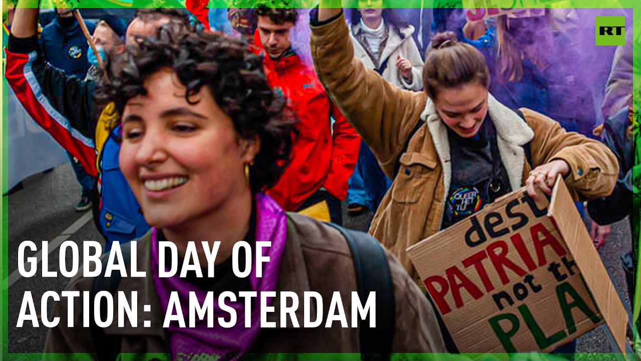 Thousands join Amsterdam march for Climate Justice - The Global Herald