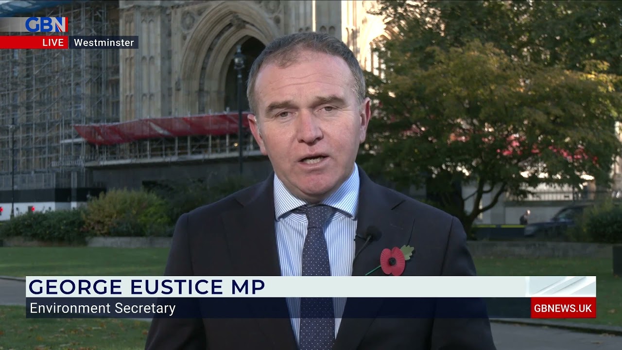 Environment Secretary George Eustice MP on whether COP26 pledge to end ...