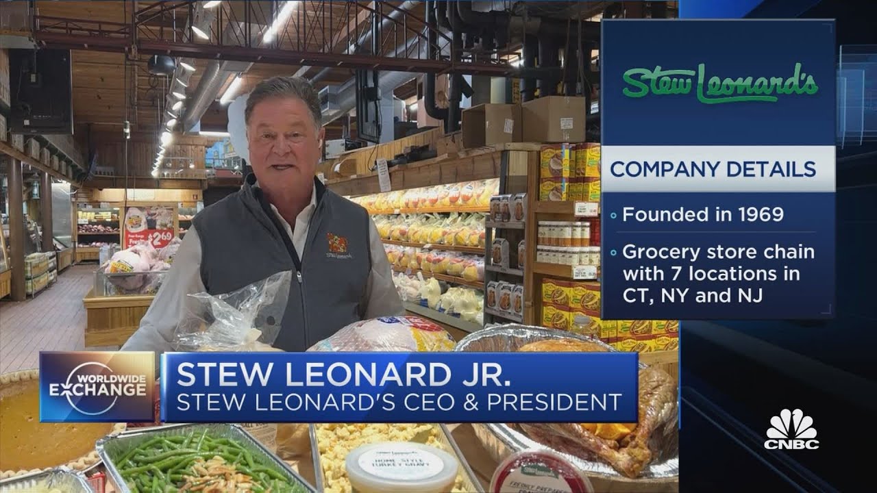 Stew Leonard's grocery store CEO on how rising costs could impact ...