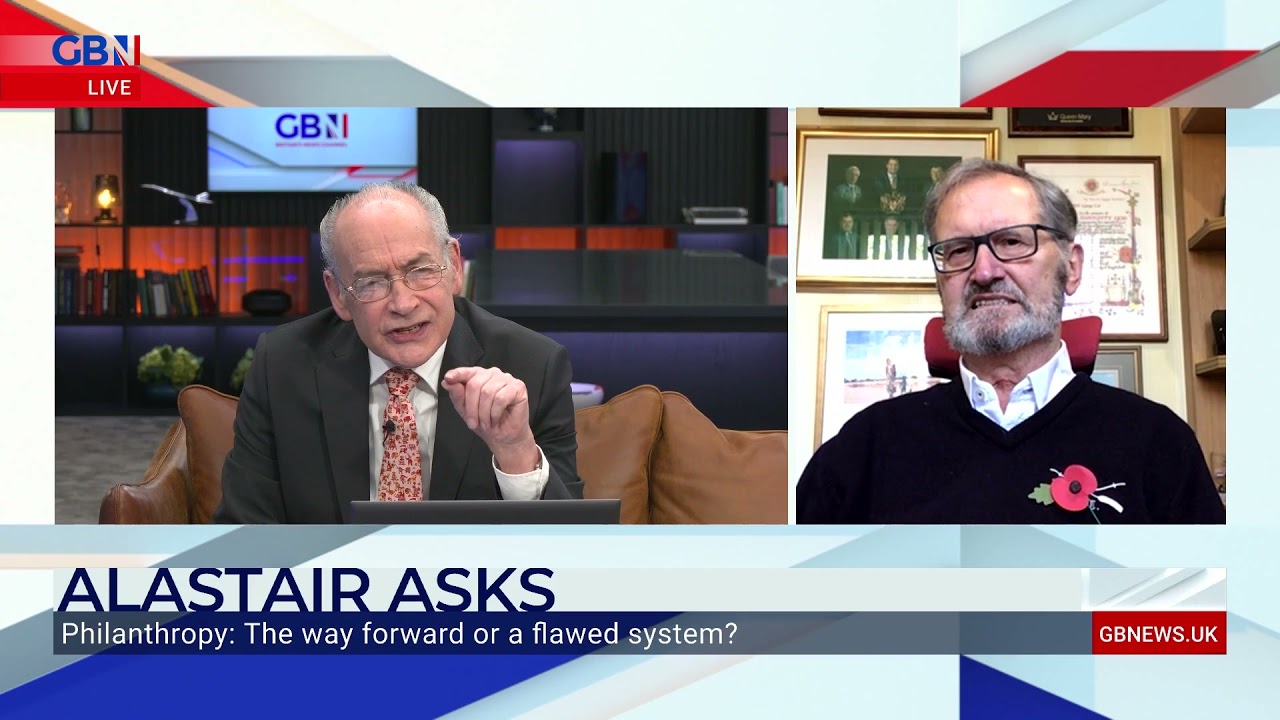 Sir George Cox discusses if philanthropy is the way forward or a flawed ...