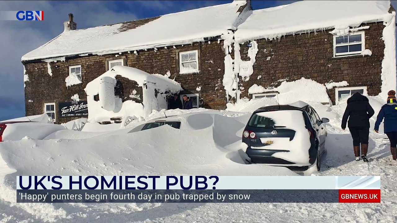 Tan Hill Inn: People spending fourth day trapped in pub after heavy ...
